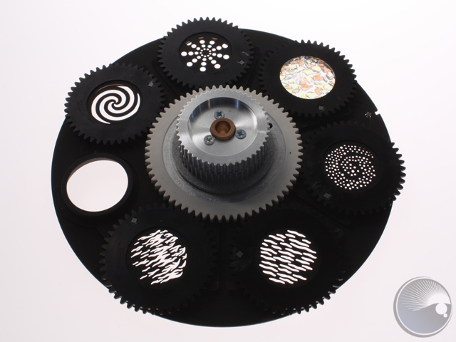 62325080 | Rotating gobo wheel with gobos MAC 700 | Lights ...& whatever